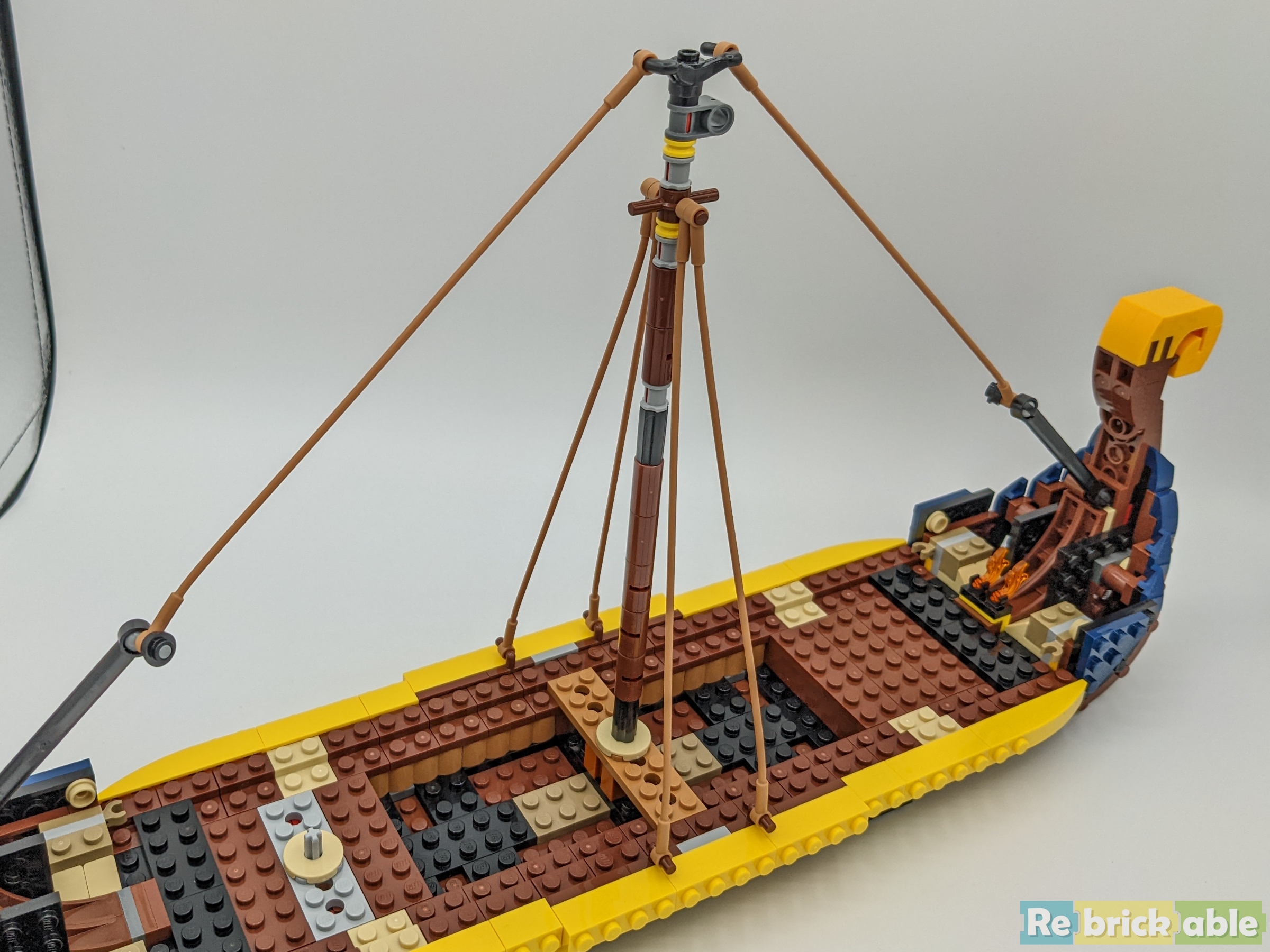 Review: 31132-1 - Viking Ship and the Midgard Serpent | Rebrickable ...