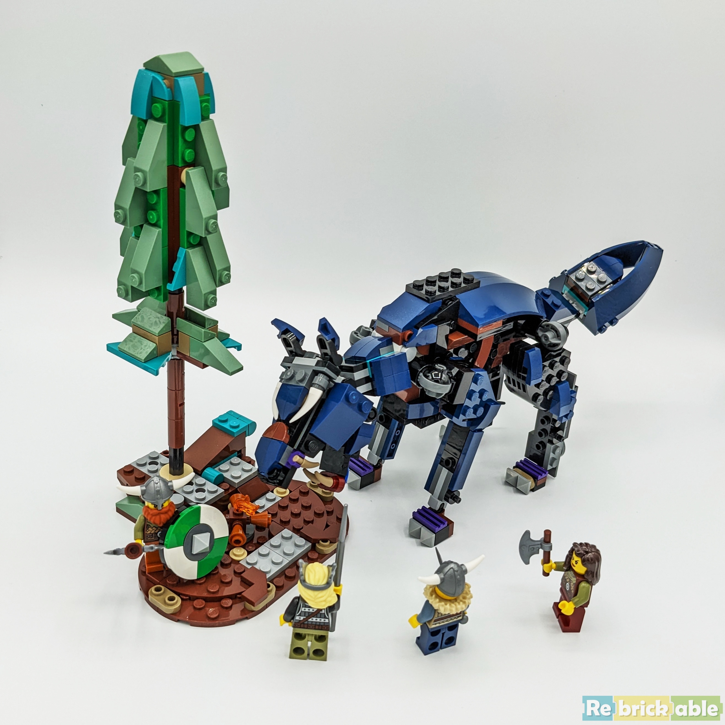 Review: 31132-1 - Viking Ship and the Midgard Serpent | Rebrickable ...
