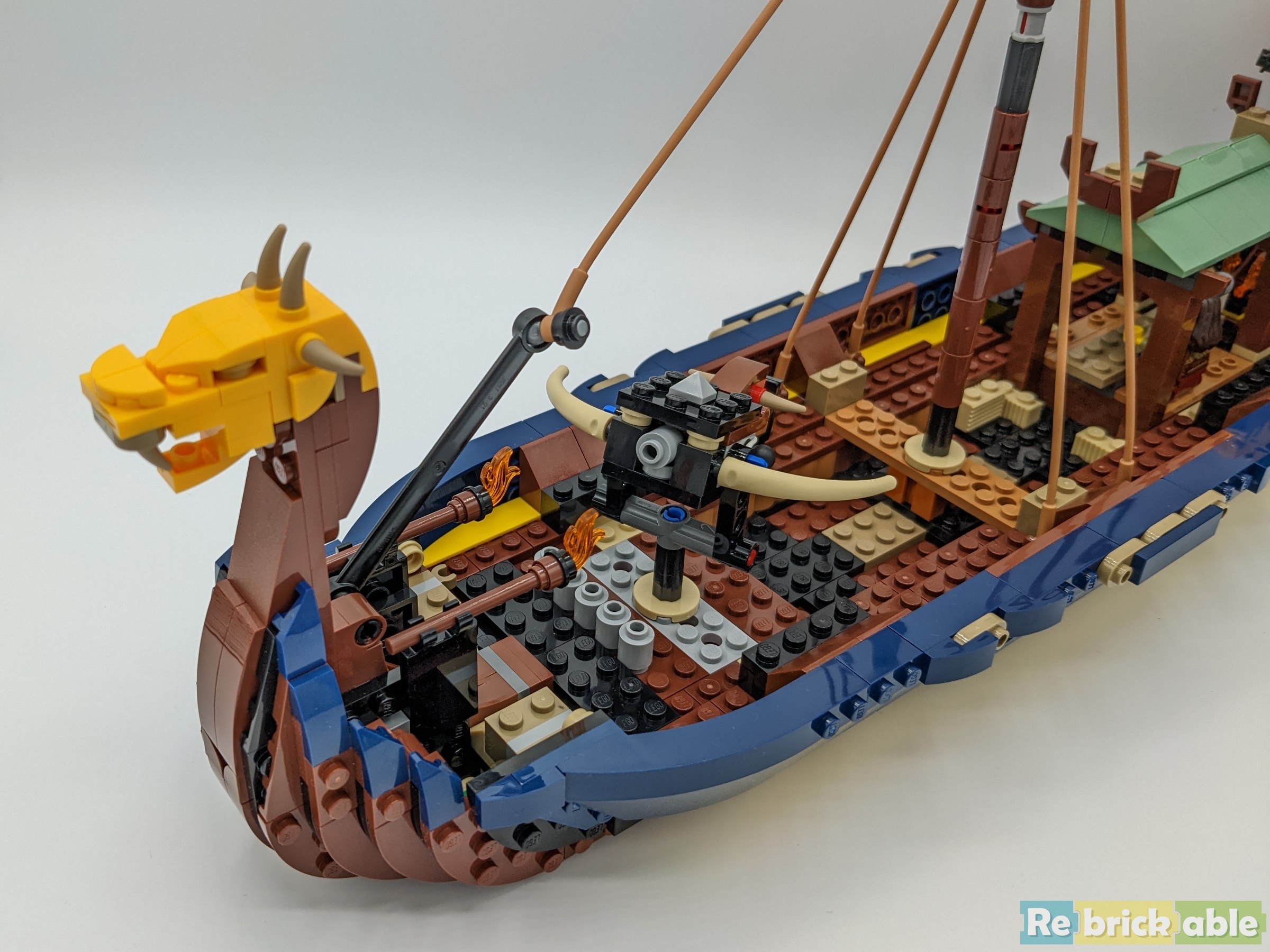 Review: 31132-1 - Viking Ship and the Midgard Serpent | Rebrickable ...