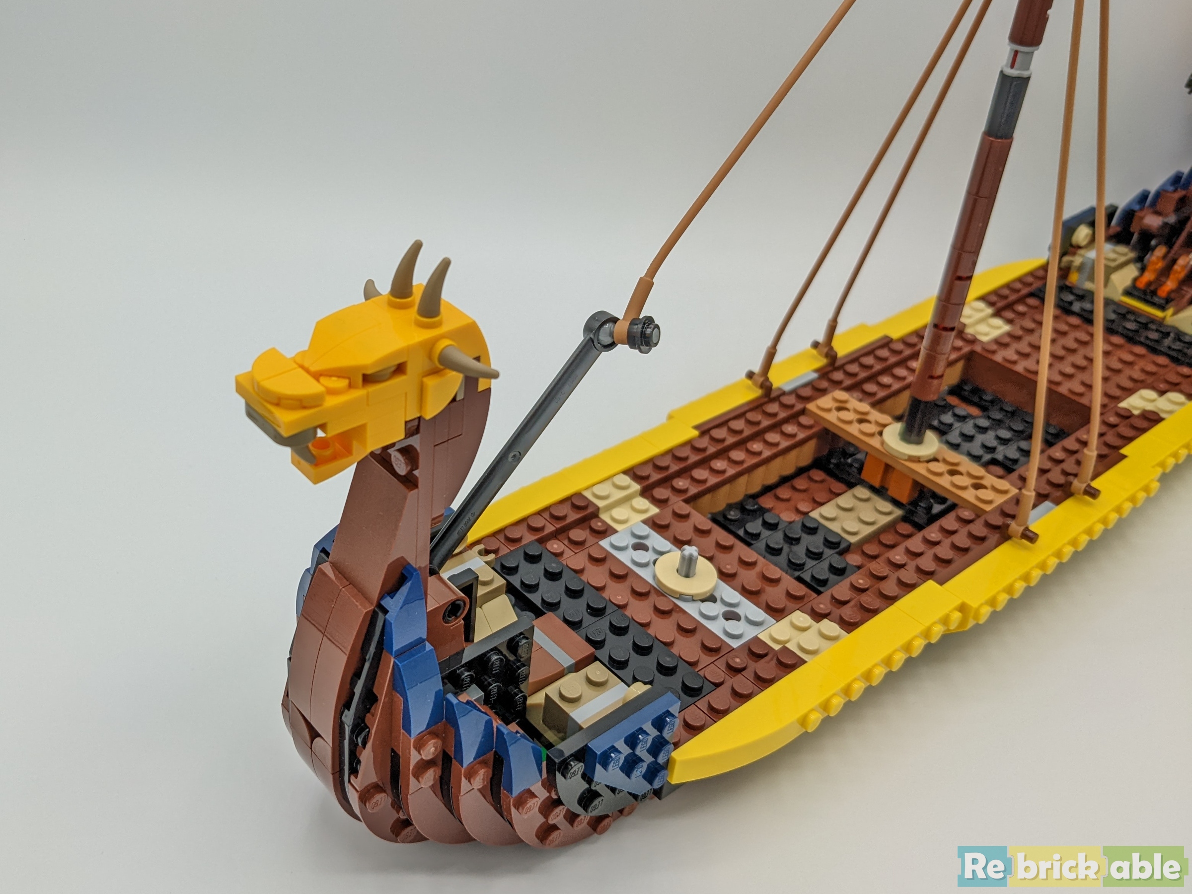 Review: 31132-1 - Viking Ship and the Midgard Serpent | Rebrickable ...
