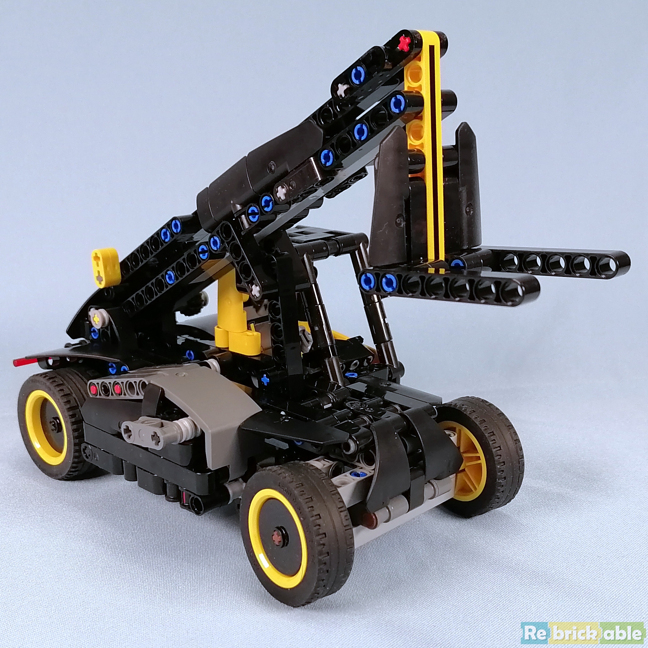 MOC Review: MOC-133959 - Telehandler | Rebrickable - Build with LEGO