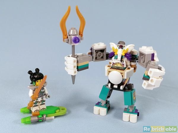 Review: 80043-1 - Yellow Tusk Elephant | Rebrickable - Build with LEGO