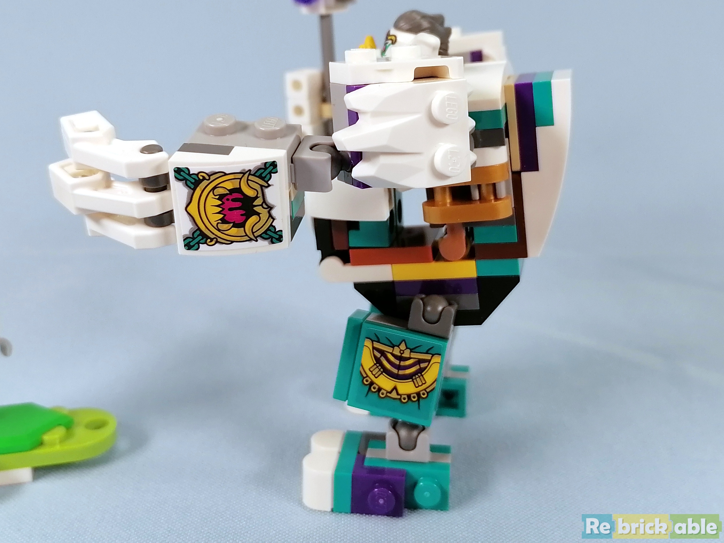 Review: 80043-1 - Yellow Tusk Elephant | Rebrickable - Build with LEGO