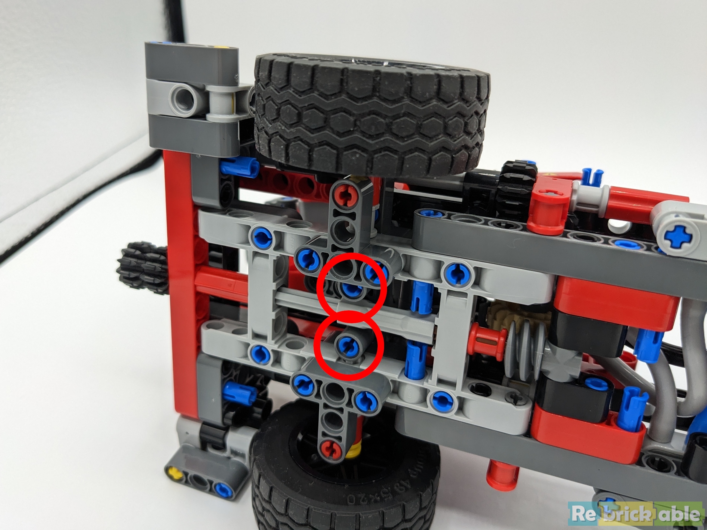 MOC Review: MOC-120859 - Cherry Picker - 42144 B Model | Rebrickable ...