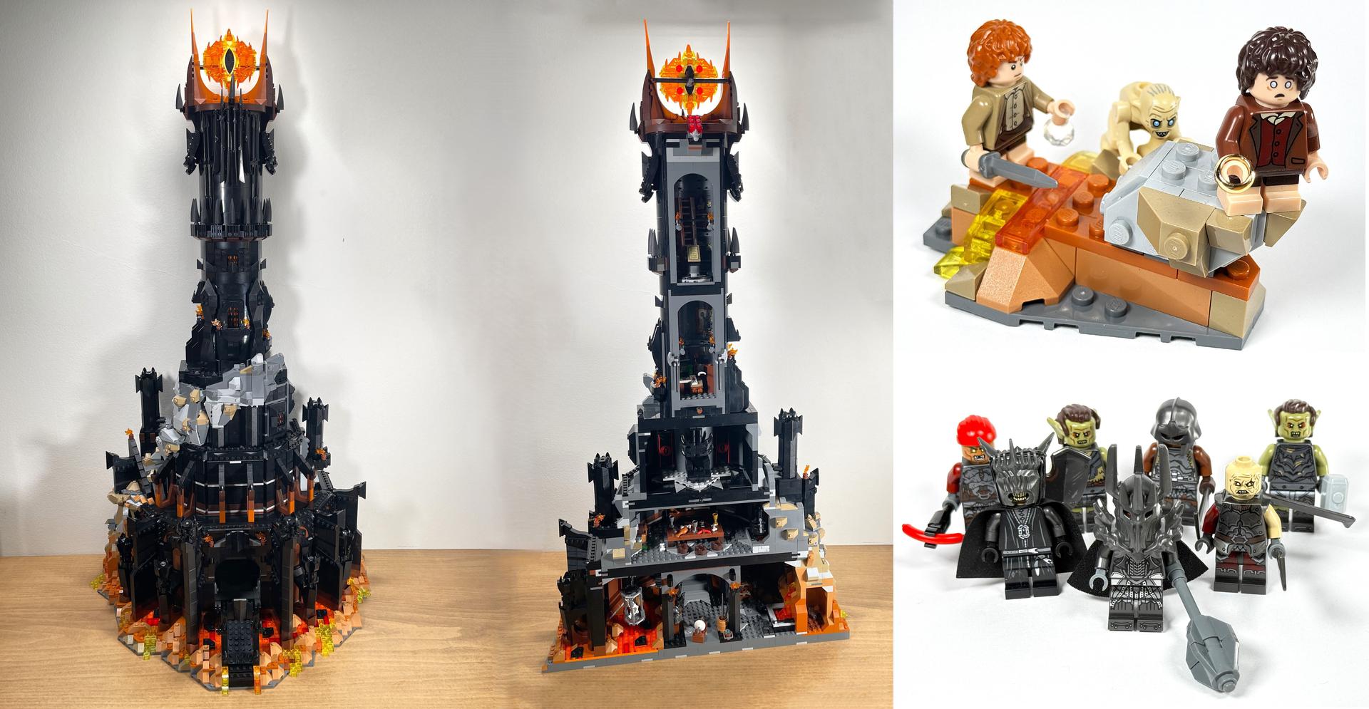 Review: 10333-1 - The Lord of the Rings: Barad-dûr | Rebrickable ...