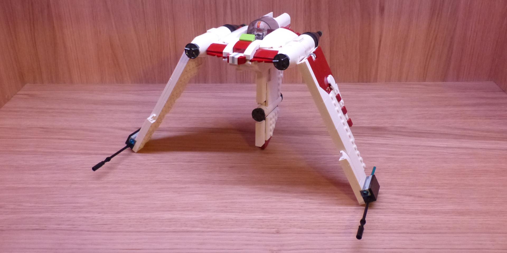 MOC-Review: Zsoltom's V-19 Torrent Starfighter | Rebrickable - Build ...