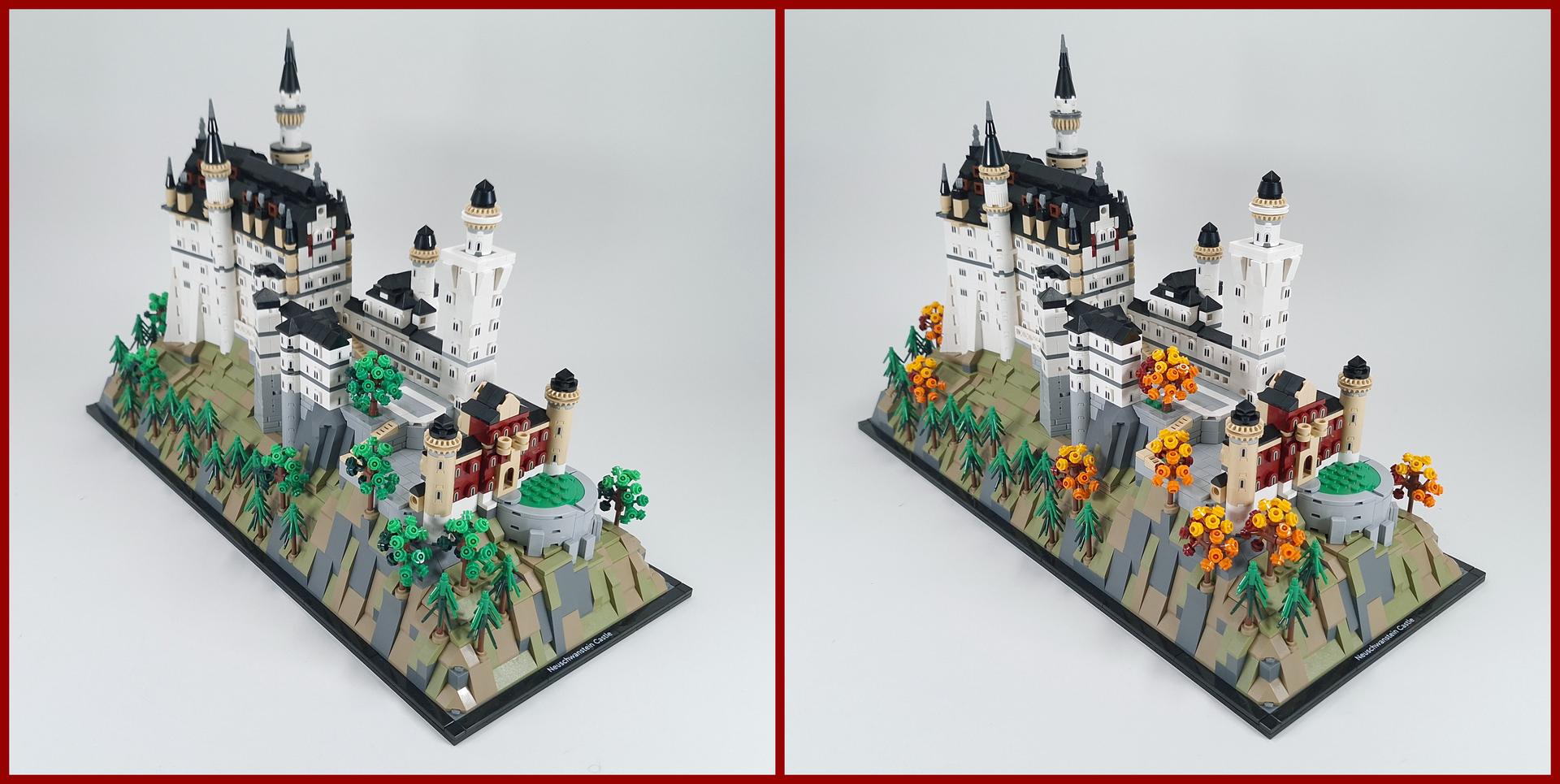Review: 21063-1 - Neuschwanstein Castle | Rebrickable - Build with LEGO
