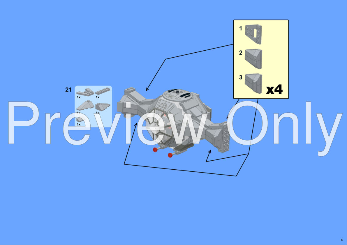 Lego Moc Ucs Twin Ion Engine Fighter By Aniomylone Rebrickable