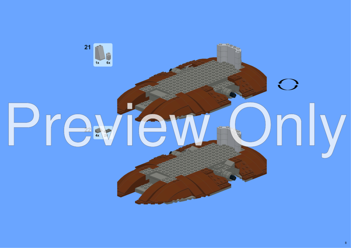 LEGO MOC UCS Slave 1 by Aniomylone | Rebrickable - Build with LEGO