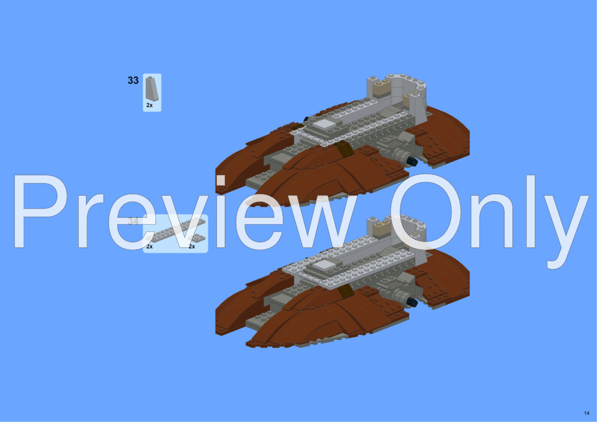 LEGO MOC UCS Slave 1 by Aniomylone | Rebrickable - Build with LEGO