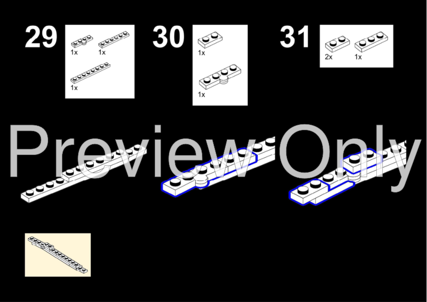 LEGO MOC 10274-1 ECTO Wing Starfighter by emil_mu | Rebrickable - Build ...