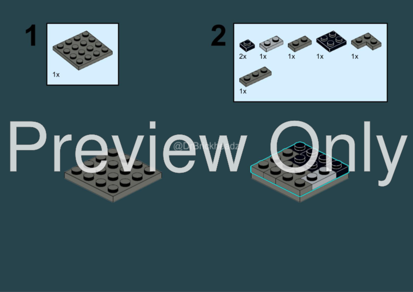 LEGO MOC Two-Face (Nolan Trilogy) Brickheadz by DrBrickheadz ...