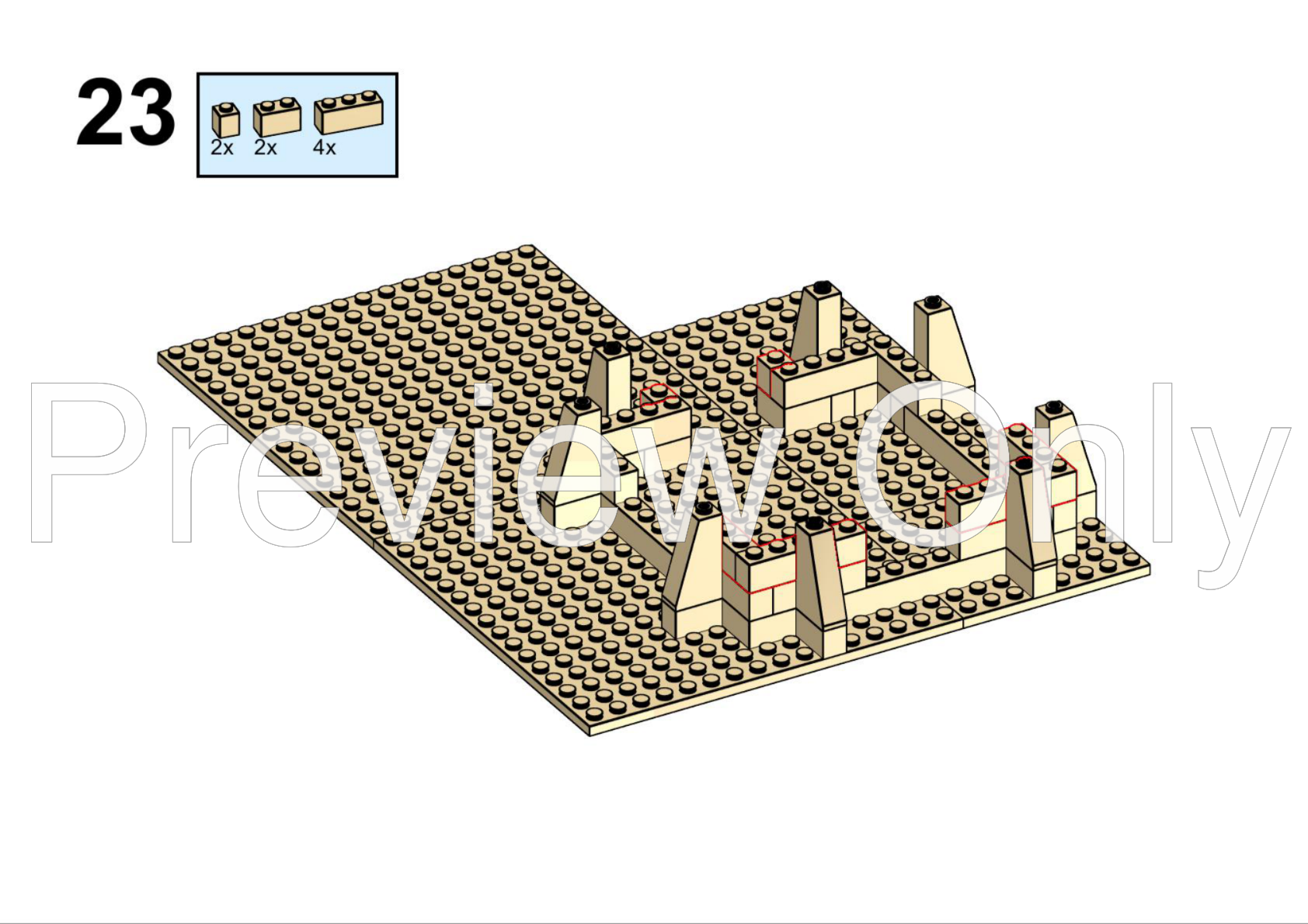 Lego Moc Mos Eisley Cantina By Iscreamclone Rebrickable Build With Lego