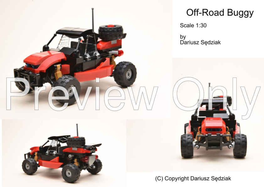 LEGO MOC Off-Road Buggy by darsedz | Rebrickable - Build with LEGO