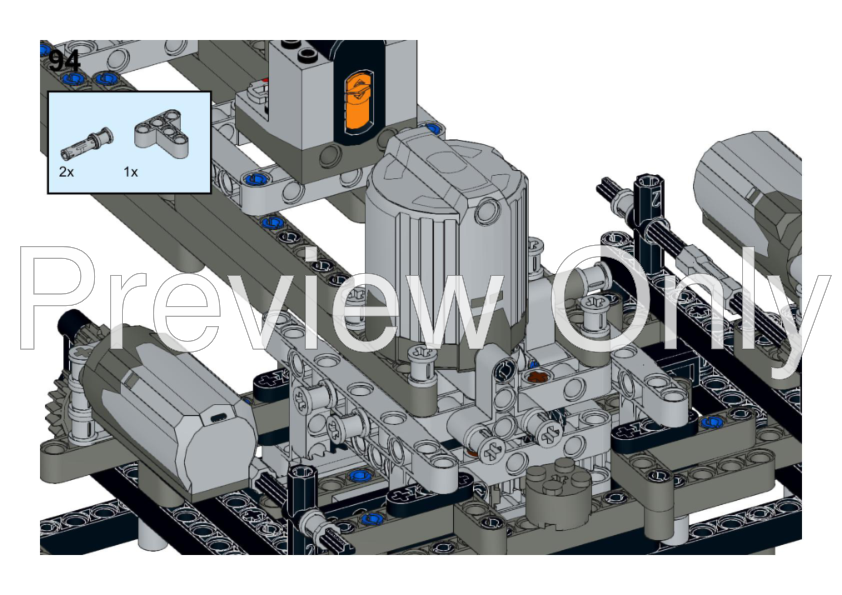 LEGO MOC Technic Trains: Lift & Rotate Machine for Hot Metal Ladle ...