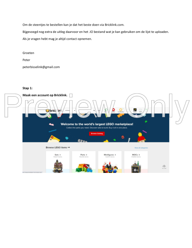 LEGO MOC Oeteldonk Mini by Bisselink | Rebrickable - Build with LEGO