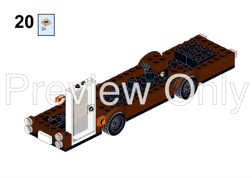 LEGO MOC Greater Manchester Buses Leyland Atlantean Double Decker Bus ...
