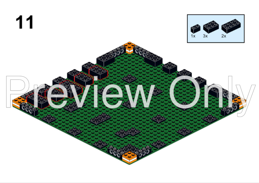 Lego Moc Mils Curved Road By Chinigla Rebrickable Build With Lego