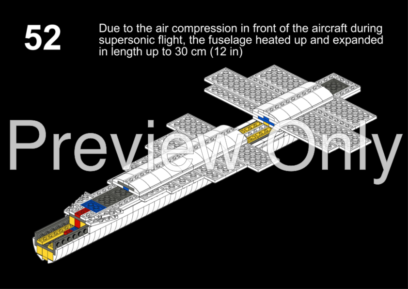 LEGO MOC Concorde (Building instructions only) by bru_bri_mocs ...