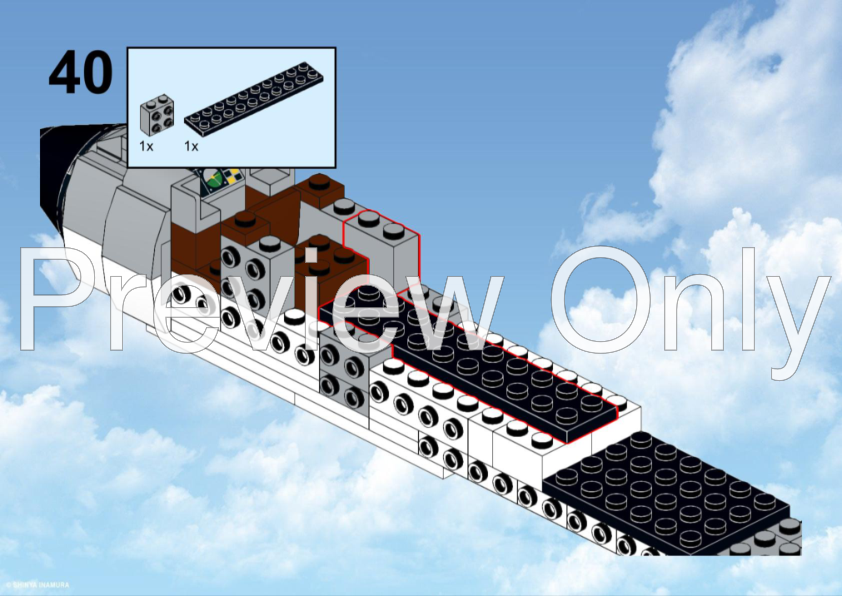 LEGO MOC Vought F7U Cutlass by BatMetalHeadAFOL | Rebrickable - Build ...