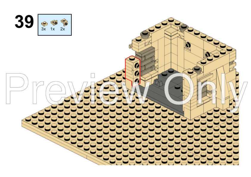 Lego Moc Tatooine Modular Building Jail House Windmill By The