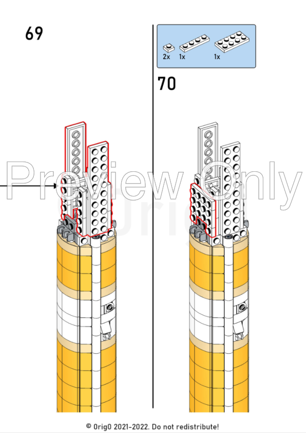 LEGO MOC Delta IV Heavy with Parker Solar Probe [Saturn V scale] by ...