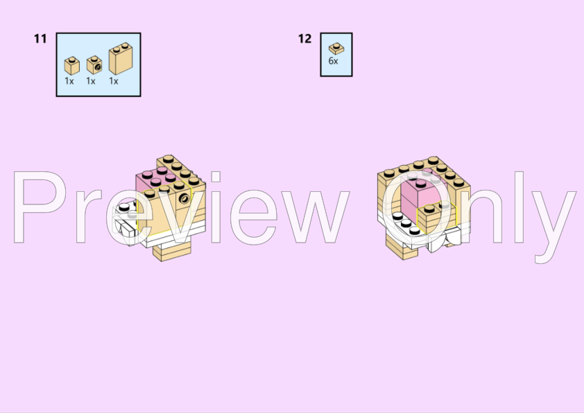 LEGO MOC Valentine's Cupido by GetMeBricked | Rebrickable - Build with LEGO