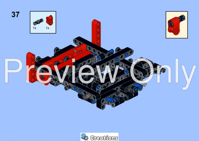 LEGO MOC Large knuckle boom crane by sthrom | Rebrickable - Build with LEGO