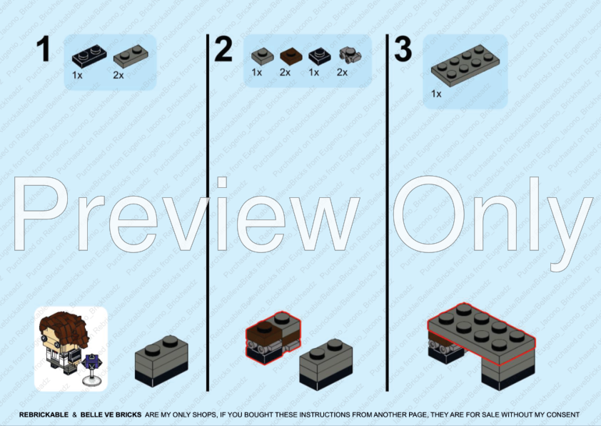 LEGO MOC Viktor Brickheadz LEGO MOC - Netflix Arcane: League of Legends ...