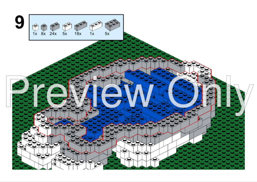 LEGO MOC Large Rabbit by Wilmottslego | Rebrickable - Build with LEGO