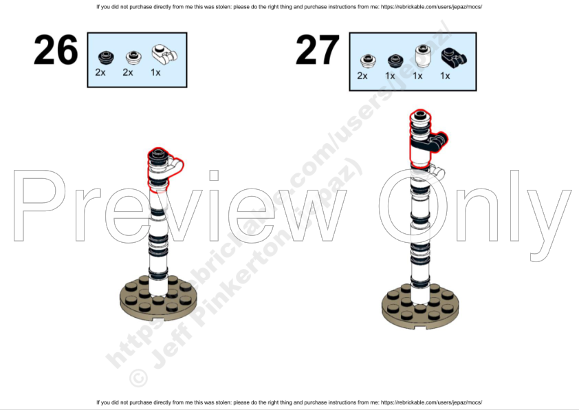 LEGO MOC Birch Tree Set by jepaz | Rebrickable - Build with LEGO