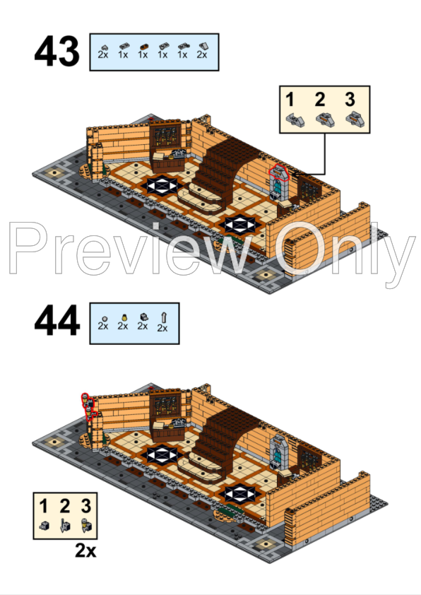LEGO MOC Grand Boutique Hotel (10297) by Der Noppenbotschafter ...
