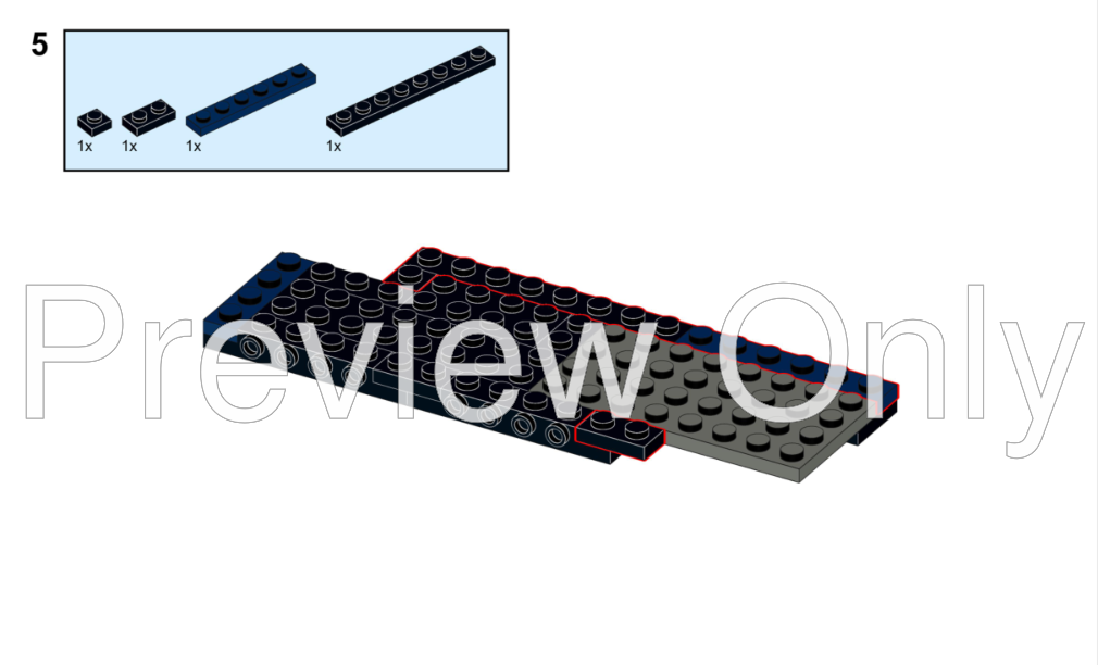 LEGO MOC Los Angeles Skyline by benbuildslego | Rebrickable - Build ...