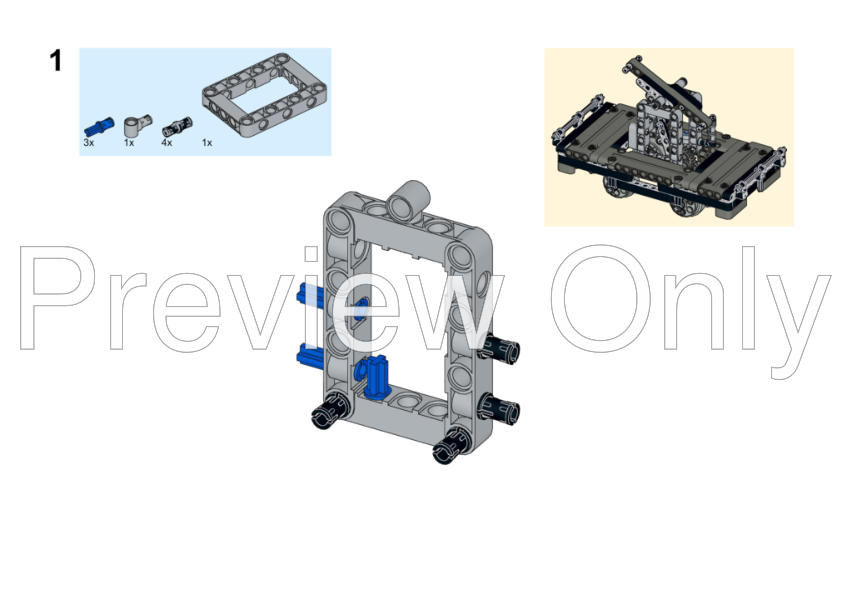 LEGO MOC Technic Train: Pump Car / Hand Car by Technic TRAIN Man ...