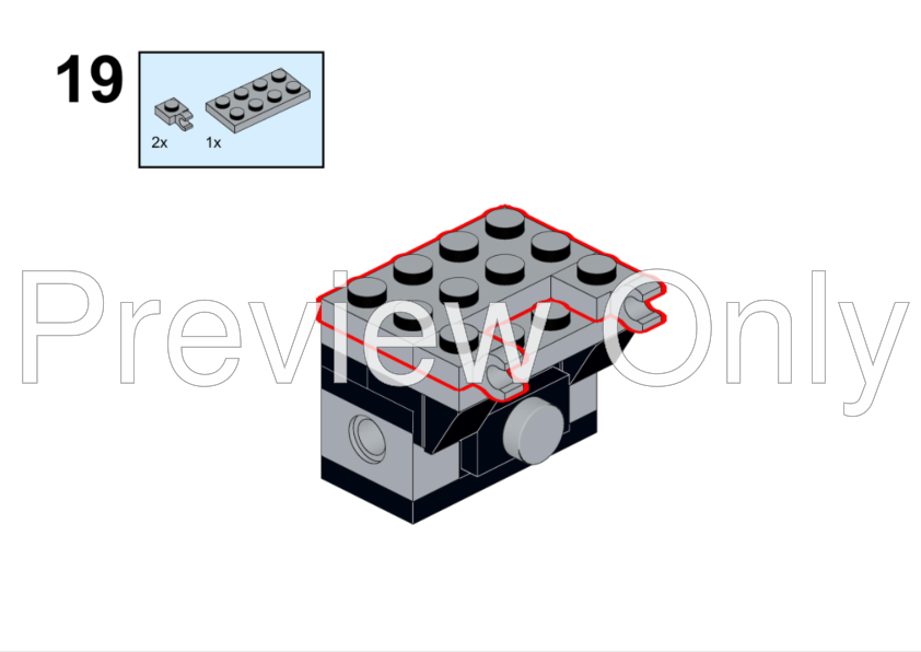 LEGO MOC Big Foot 4x4 5561 - 6-Stud-Version / Minifig-Scale by ...