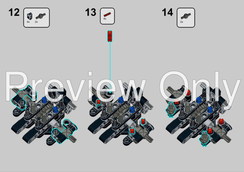 LEGO MOC Small RC Rock Crawler by mic8per | Rebrickable - Build with LEGO