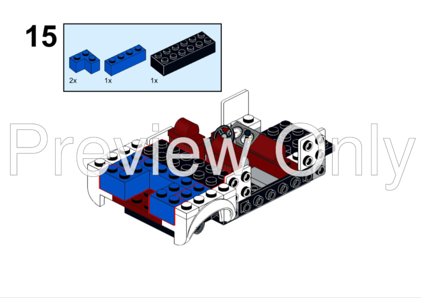 Lego Moc Amc Javelin White By Ibrickeditup Rebrickable Build With