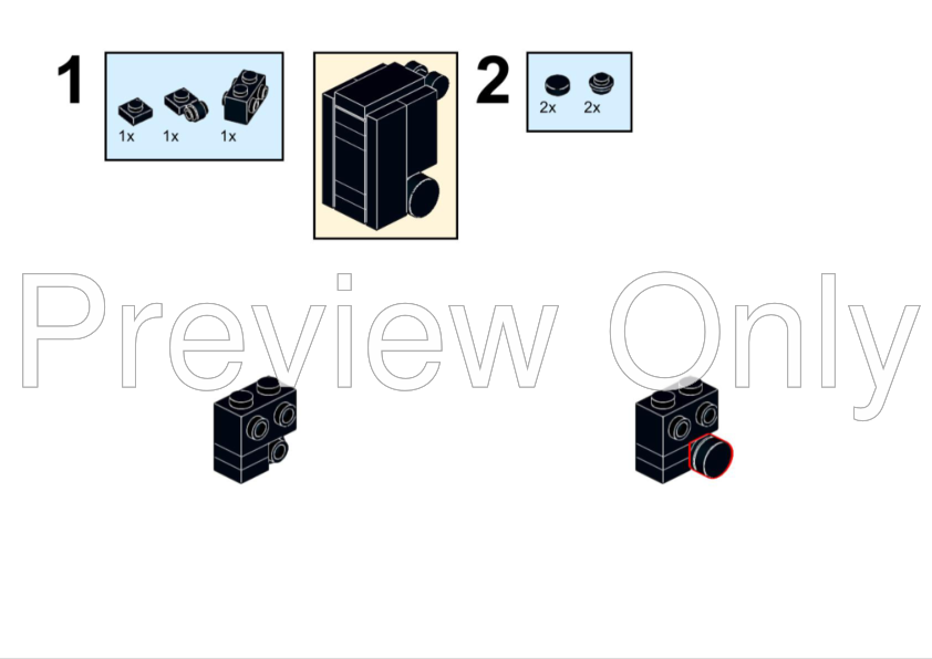LEGO MOC Restmüll- und Wertstoffcontainer | residual and recyclable ...