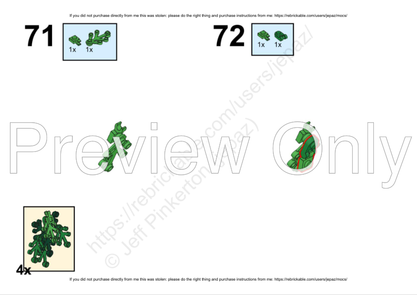 LEGO MOC Western Red Cedar Set by jepaz | Rebrickable - Build with LEGO