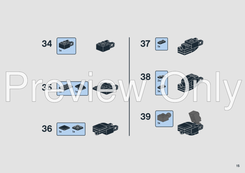 LEGO MOC AT-ST mk-III by onecase | Rebrickable - Build with LEGO