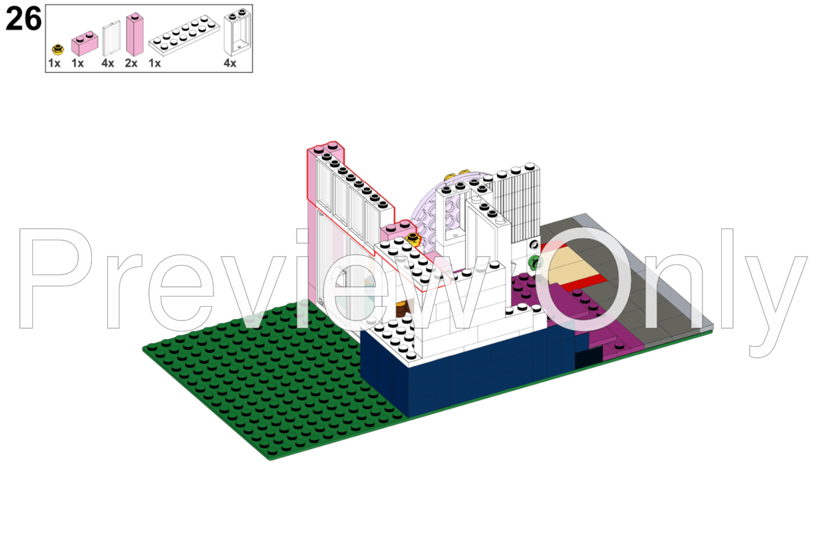 Lego Moc Florists By Brickative Rebrickable Build With Lego