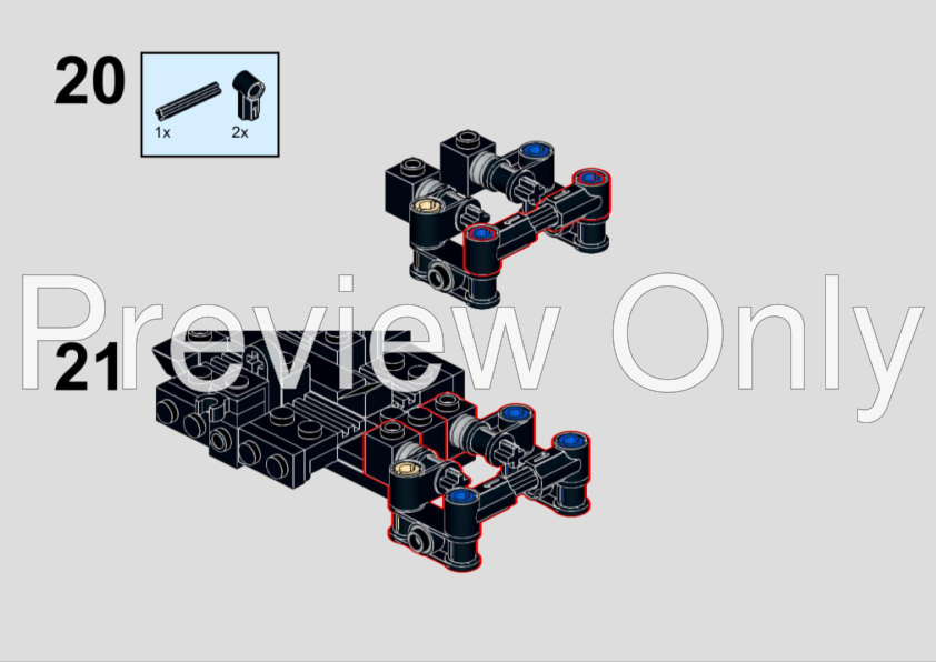 LEGO MOC Bullpup ACV by Somerslego | Rebrickable - Build with LEGO