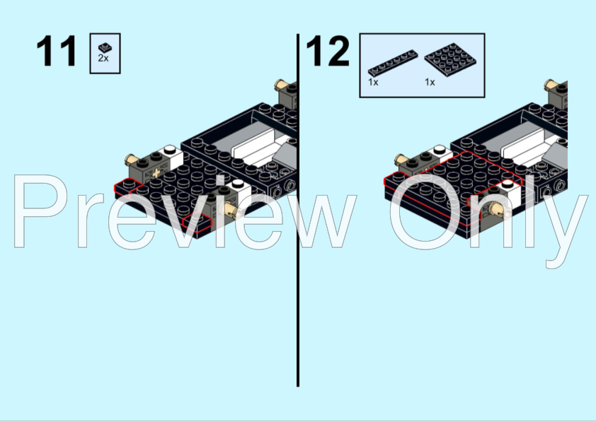 LEGO MOC Porsche Mission R by SinisterCars | Rebrickable - Build with LEGO