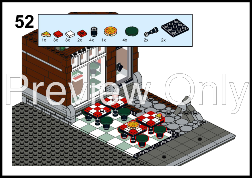 Lego Moc Modular Tuning Workshop By Legofan21 Rebrickable Build
