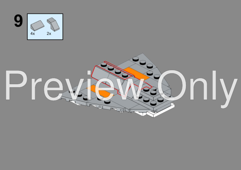 LEGO MOC JA 37 Viggen [1:110 scale] by Southmountainbricks ...