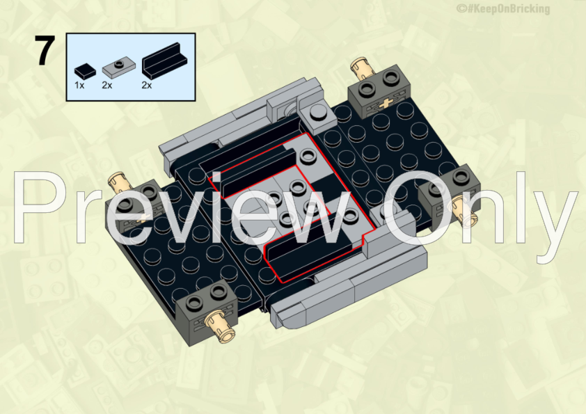 LEGO MOC 76909 Silver Bullet by Keep On Bricking | Rebrickable - Build ...