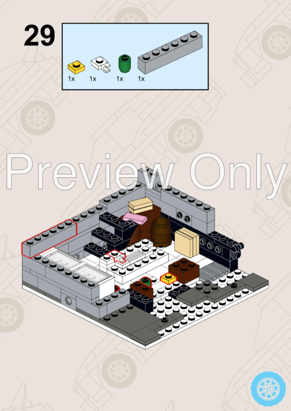 LEGO MOC Seafood shop by De_Marco | Rebrickable - Build with LEGO