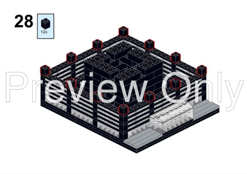 Lego Moc Willis Tower By Chicane Rebrickable Build With Lego
