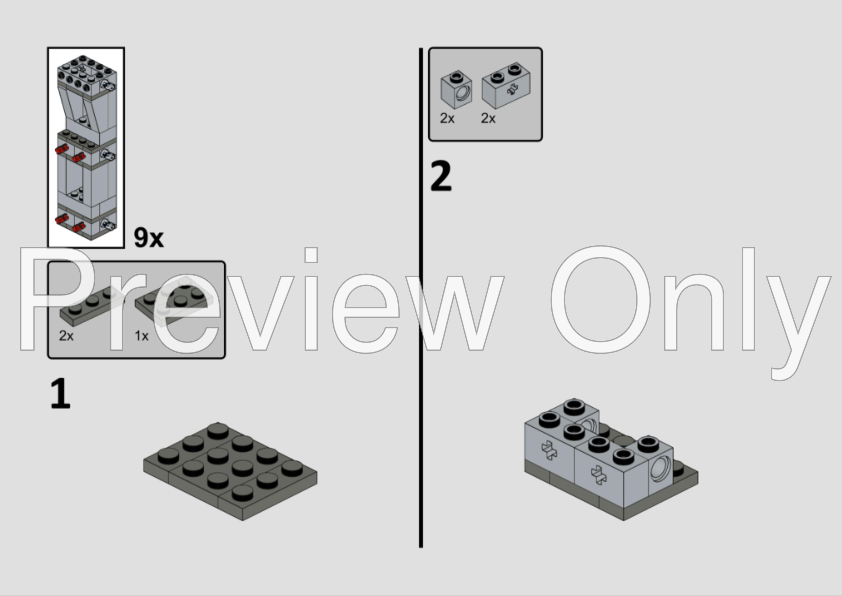 LEGO MOC Minifigures Modular Display by SchieBeats | Rebrickable ...