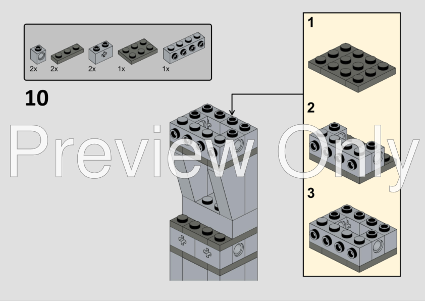 LEGO MOC Minifigures Modular Display by SchieBeats | Rebrickable ...